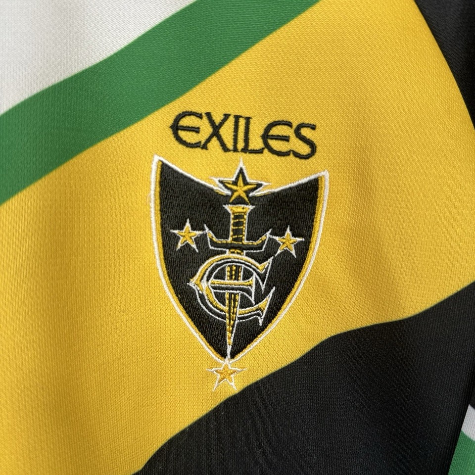 Vintage Exiles Rugby League Shirt Jersey, ISC, NRL Super League, Size ...