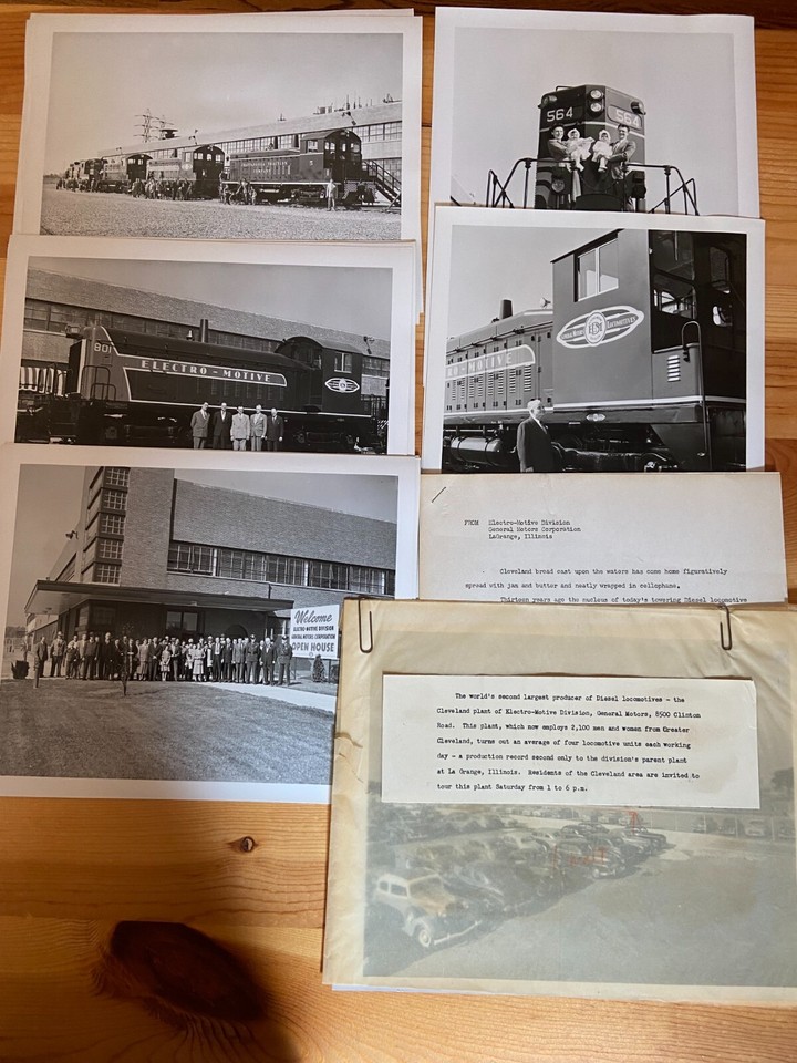 EMD Electro Motive GM General Motors Locomotives Cleveland Diesel Open ...