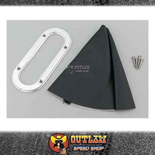 LOKAR BILLET HAND BRAKE BOOT RING W/TRANS-MOUNT BLK BOOT ALUM RING - LK ...