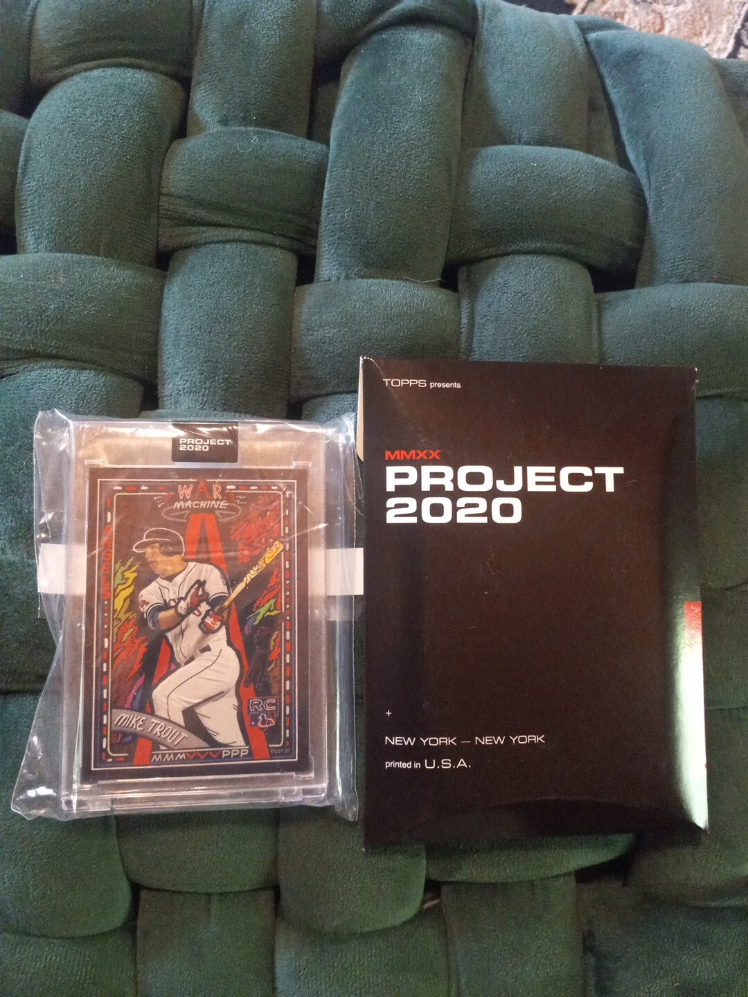 2020 Topps Project 2020 - 2011 Topps Update Efdot #227 Mike Trout | eBay