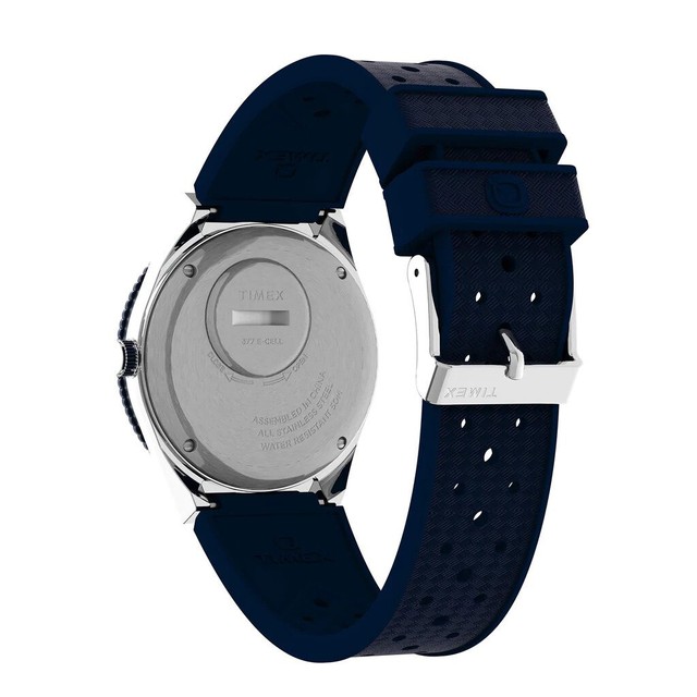 Timex Q Timex Two Tone Red and Blue Bezel TW2V32100 Watch for sale ...