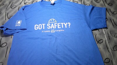 Large NWOT Got Safety It’s Safety Congress So Cal Edison Shirt | eBay