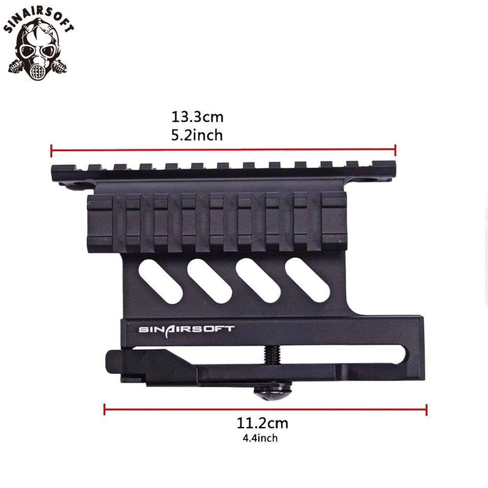 Side Mount Optics Rail Quick Detachable Side Rail Optics Mount for Red ...
