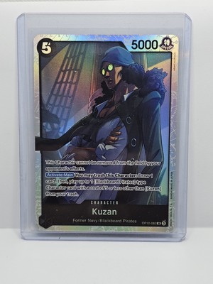Kuzan OP10-082 - One Piece CCG - Royal Blood Super Rare Foil | eBay