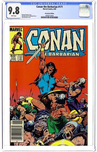 Conan the Barbarian #171N CGC 9.8 Newsstand 1985 4556212016 | eBay