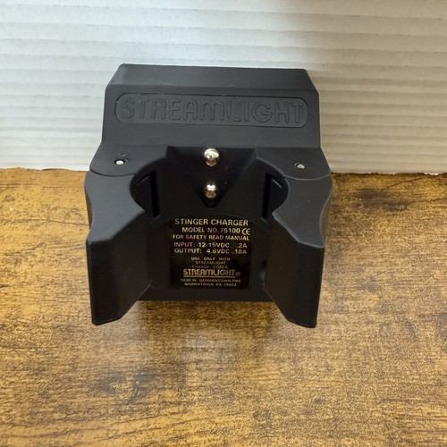 Streamlight 75100 Charger Holder For Stinger Flashlight Mountable -No ...