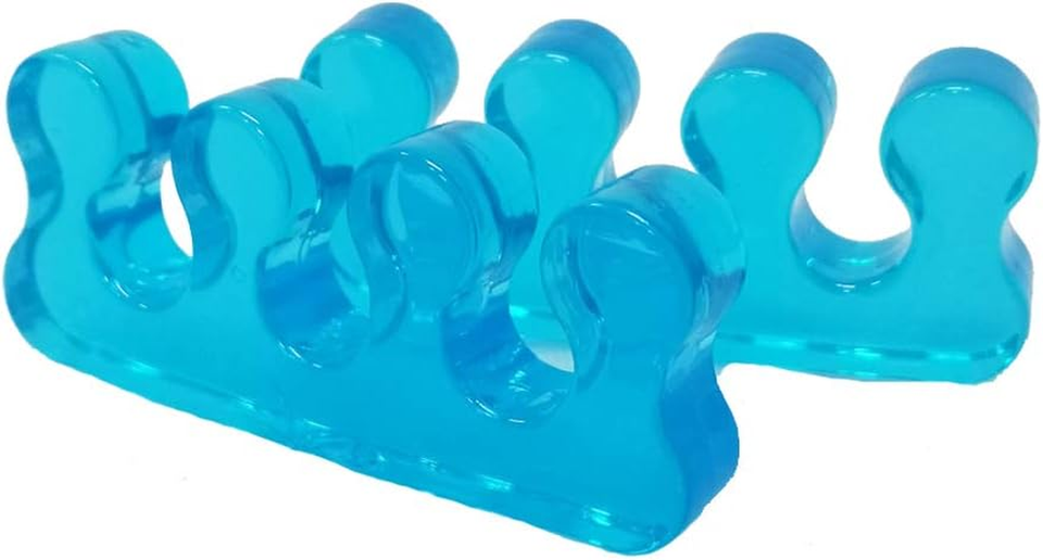 One Pair Yoga Toes Blue Toe Stretcher & Toe Separator Stop Foot Pain ...