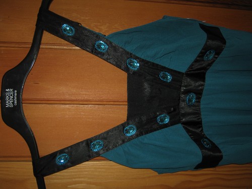 JANET REGER SIMPLY BARE JEWELLED NIGHT DRESS MAXI STYLE | eBay UK