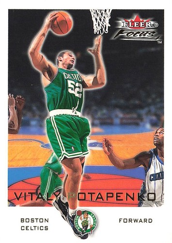 2000 Fleer Focus #175 Vitaly Potapenko Boston Celtics | eBay