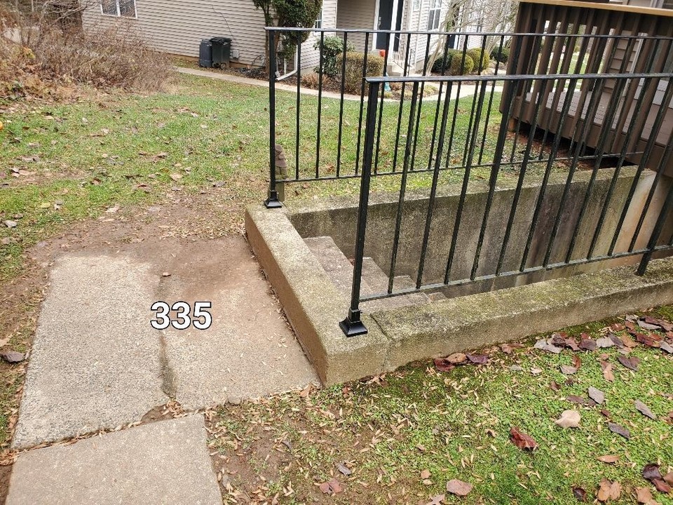 Broken Outdoor Handrail Repair Base 6.5” H- 1" Posts Slip Fit IN NO ...