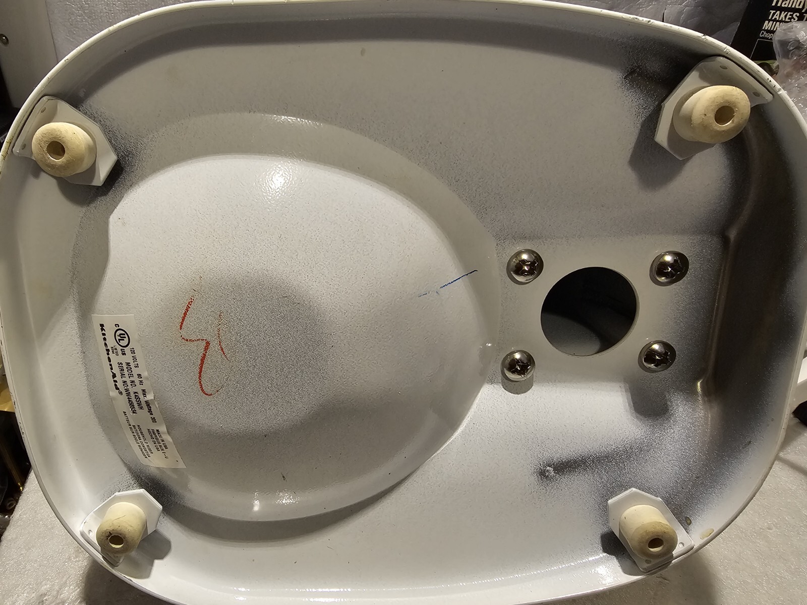 KitchenAid K5SS Heavy Duty Series 5qt Stand Mixer - White for sale ...