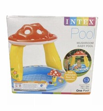 Intex 57114EP 40x35 inch Mushroom Inflatable Baby Pool for sale online ...