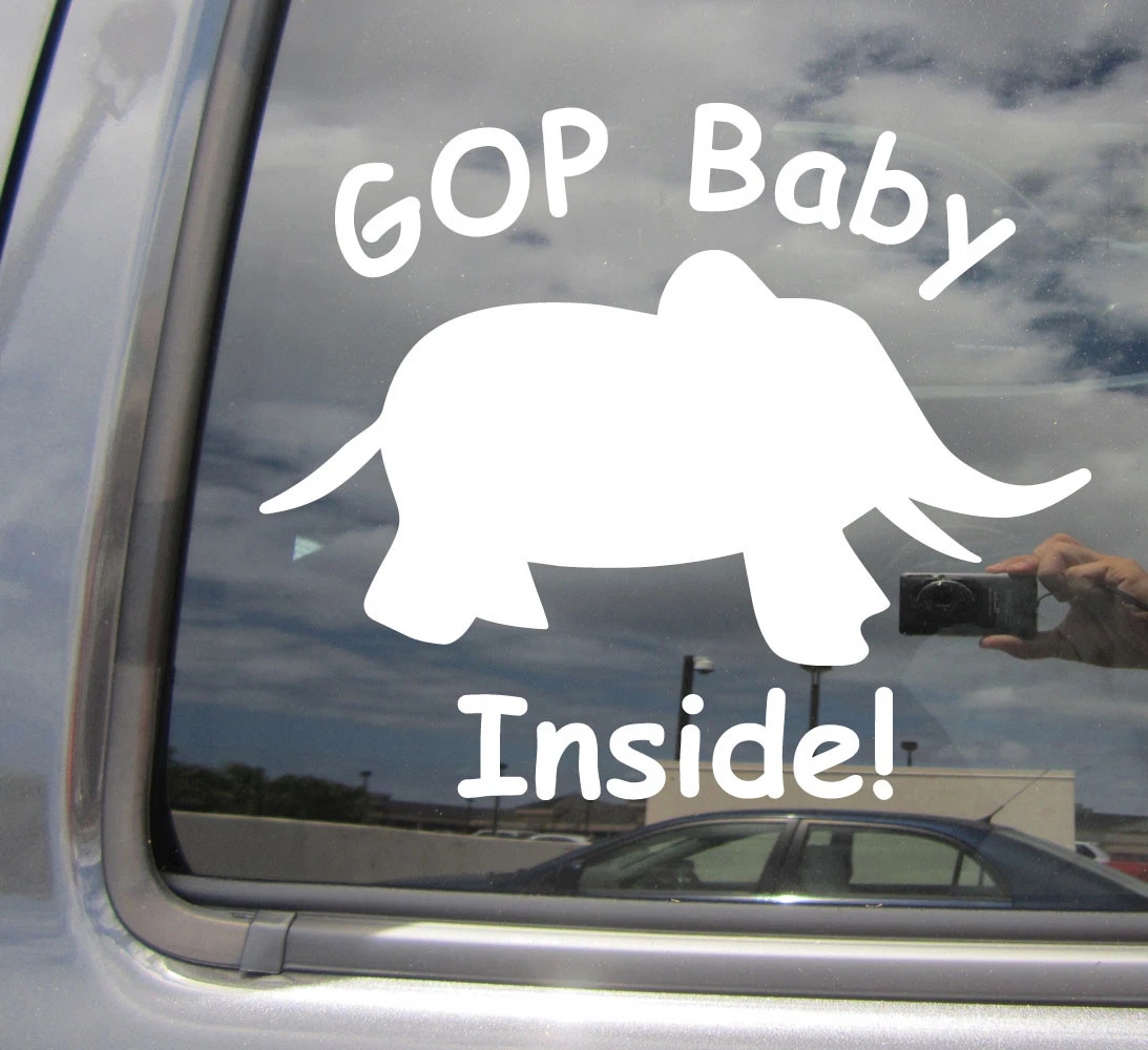 Republican Bumper Stickers Elephant