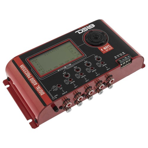 DS18 DSP-14LCD Digital 4 Way Car Audio Processor Crossover Parametric ...