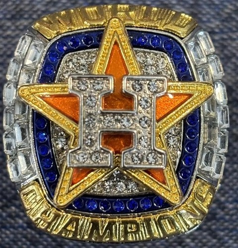 HOUSTON ASTROS 2022 WORLD SERIES CHAMPIONS REPLICA RING - DUSTY BAKER ...