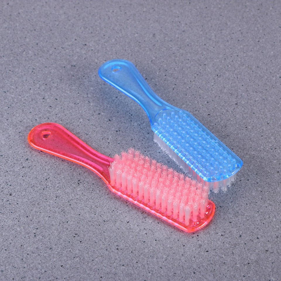 4pcs Plastic Clean Brush Hair Wash Shoes Brush Laundry Clothes (Random ...