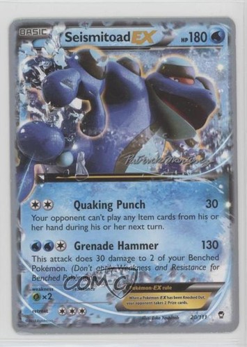 2015 Pokémon World Championships Decks Seismitoad EX #20 12gr | eBay
