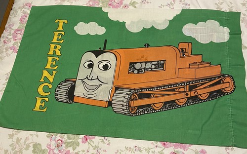 Thomas The Tank Engine *Green* Pillow Case Thomas & Terence PBS Kids ...