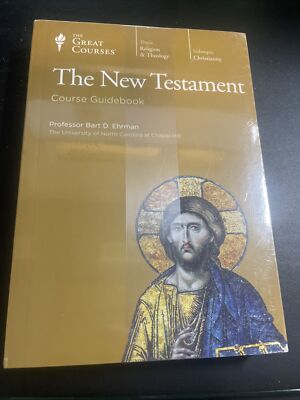 The New Testament Course Guidebook 4 DVDs Bart Ehrman 24 Lectures Great ...
