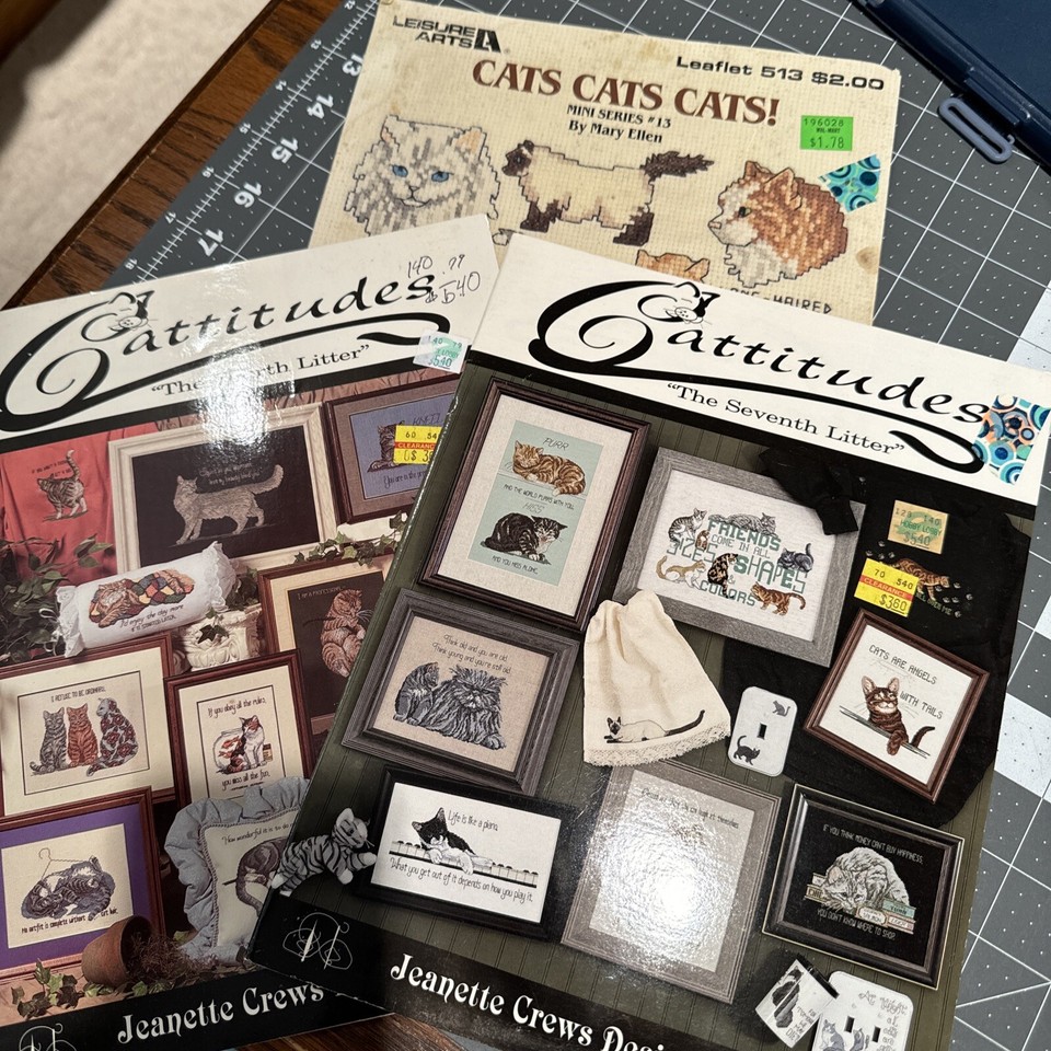 Cattitudes “The Fourth & Seventh Litter” and CATS CATS CATS! mini ...