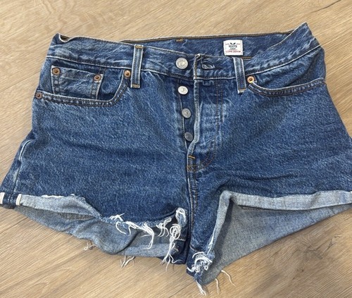 Levi's Denim Jean Shorts Size 27 Button Fly | eBay