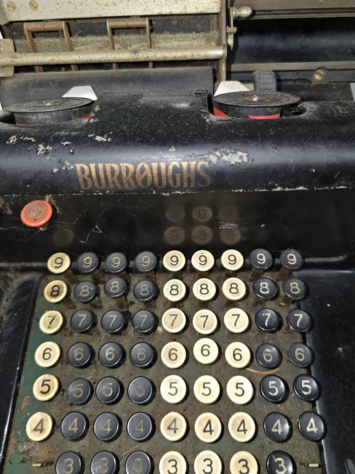 Antique Burroughs Adding Machine | eBay
