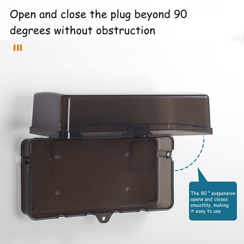 Waterproof Electrical Box Cable Management Weatherproof Outdoor Power ...