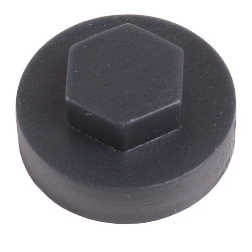 25x Pack of HEXAGON COVER CAPS Roofing Bolts Head Dome Cladding COLOUR ...