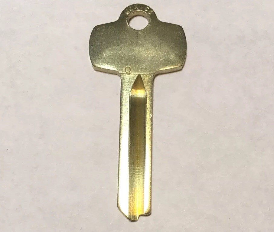 Lot of 5 or 10 Nickel Silver Key Blanks 1A1Q1 A1114Q Type for Best Q ...