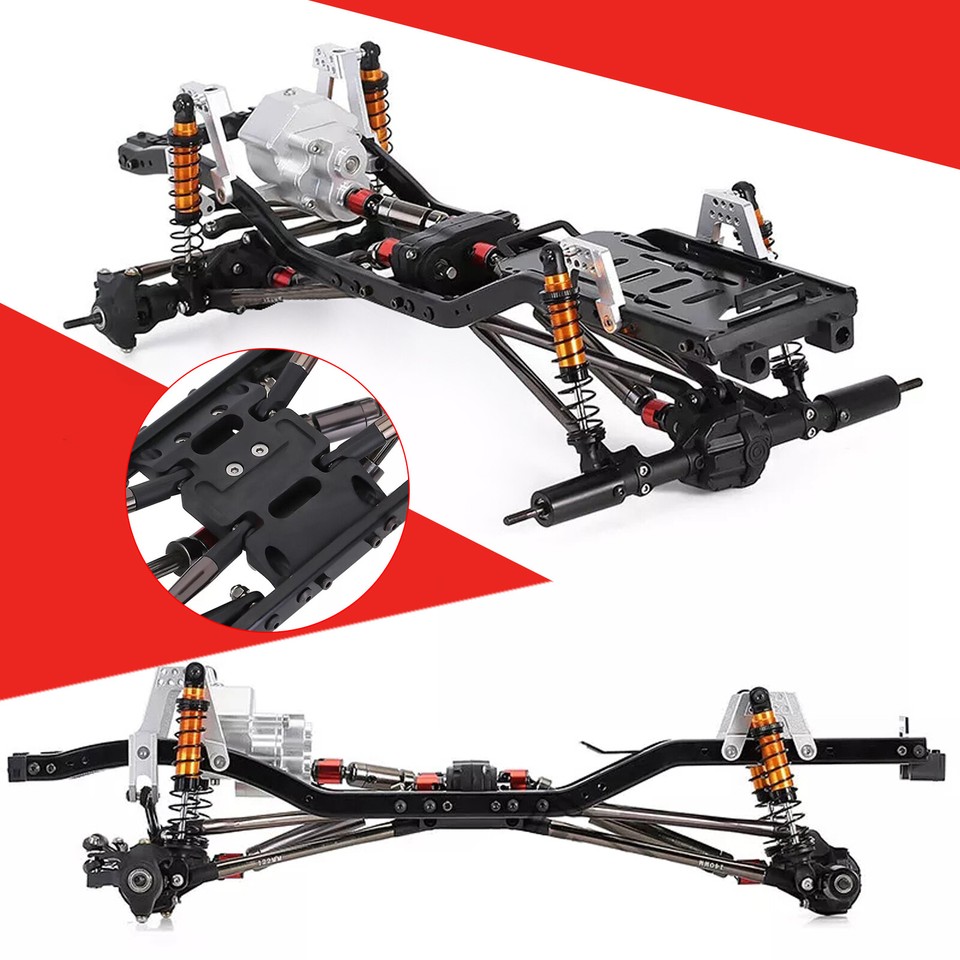 313mm Wheelbase Chassis Frame for 1/10 RC Crawler Car Axial SCX10 II | eBay