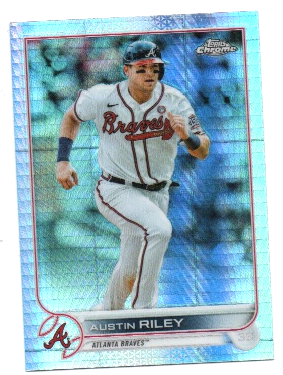 AUSTIN RILEY 2022 TOPPS CHROME SILVER PARRALLEL #116 BRAVES | eBay