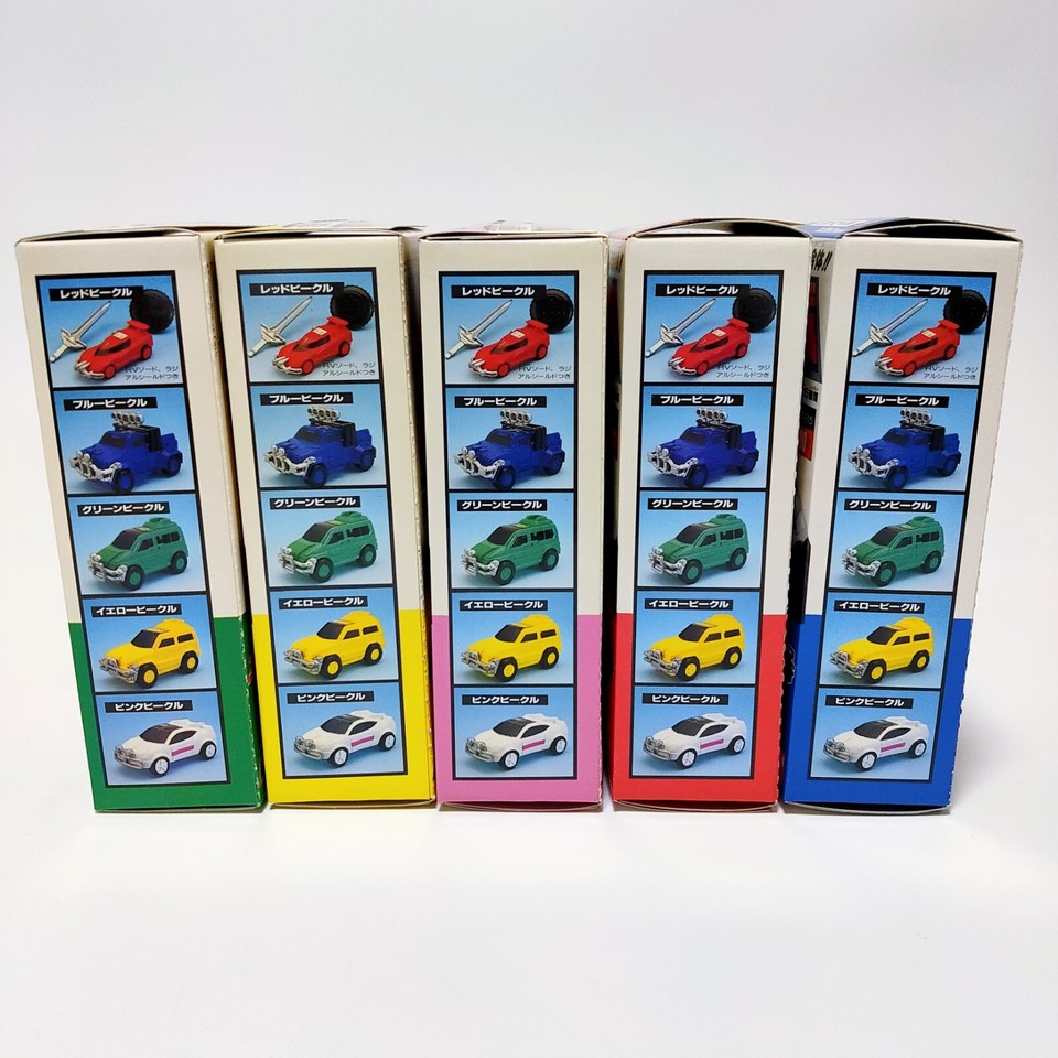 Gekisou Sentai Carranger Power Rangers Turbo Vintage Minipla RV Robo ...
