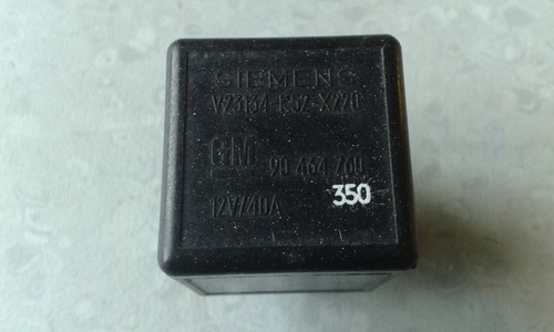 RELAIS NOIR SIEMENS OPEL ASTRA G 1.7 DTI GM 90464760 12V 40A | eBay