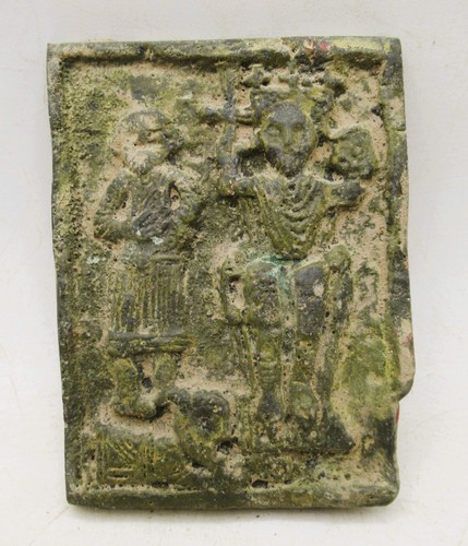 ANCIENT ROMAN BRONZE PLAQUE DEPICTING A SCENE | eBay