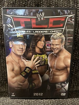 WWE: TLC - Tables, Ladders and Chairs 2012 (DVD, 2013) John Cena , AJ ...