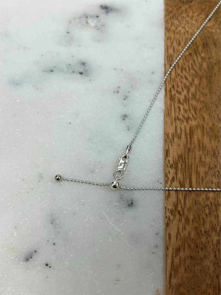 Sterling Ball Chain 1mm