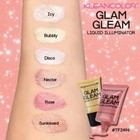 KleanColor Glam Gleam Liquid Glow Illuminator - Shimmer - Smooth - 6 ...