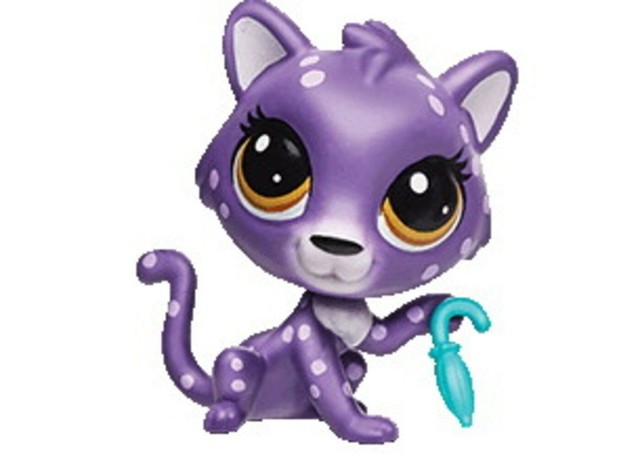 Littlest Pet Shop LPS Singles Pets in The City 125 Upesi Duma Cheetah ...