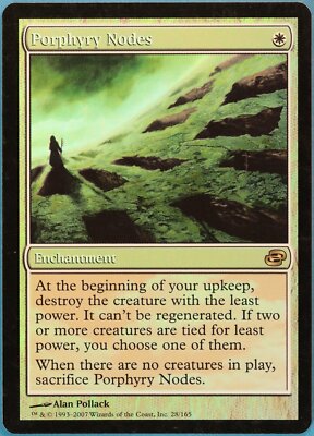 Porphyry Nodes FOIL Planar Chaos PLD White Rare MAGIC CARD (ID# 258929 ...