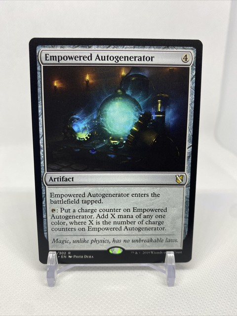 MTG Empowered Autogenerator Commander 2019 054/302 Regular Rare for ...
