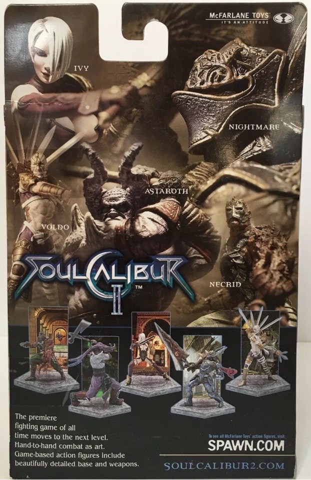 MCFARLANE SOUL CALIBUR 2 NECRID HUMAN WARRIOR MUTANT ULTRA ACTION ...