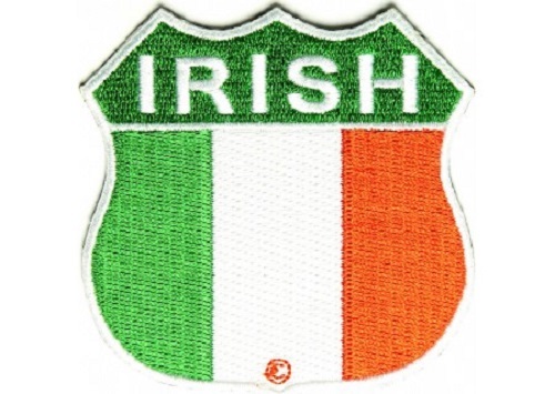 IRISH SHIELD IRELAND EMBROIDERED PATCH | eBay