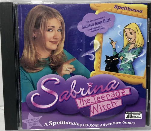 Sabrina The Teenage Witch: Spellbound (PC, 1998) Win 95/98 / Mac CD-ROM ...