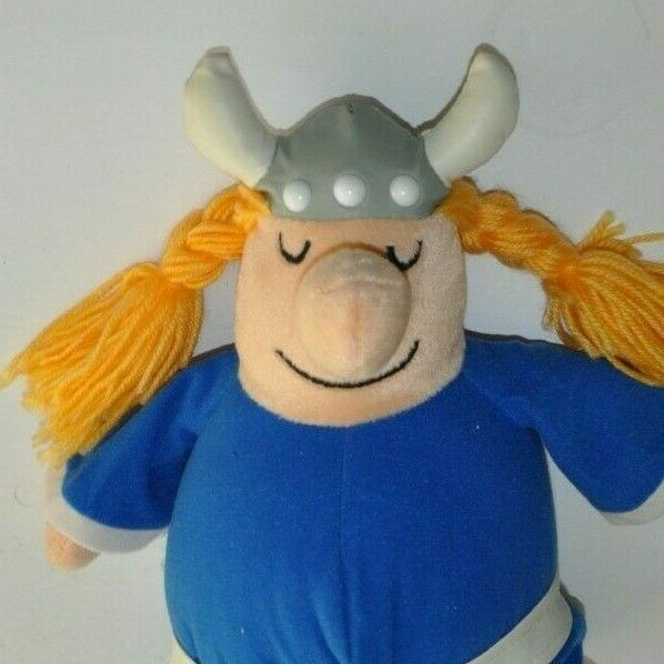 HELGA Hagar the Horrible 13 inch PLUSH DOLL 2000 King Features | eBay
