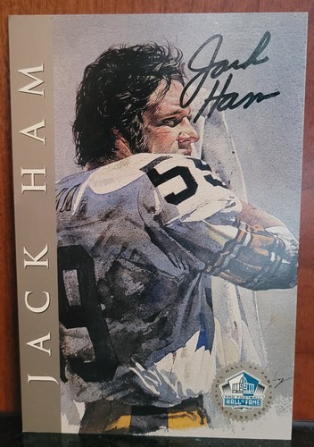 1998 NFL Hall of Fame Signature Series - Autographs Jack Ham 125/2500 ...