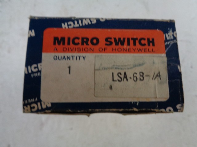 Honeywell LSA6B Heavy Duty Micro Limit Switch for sale online | eBay