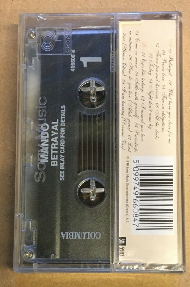MANDO - BETRAYAL (1998) SEALED CASSETTE MADE IN TURKEY | eBay