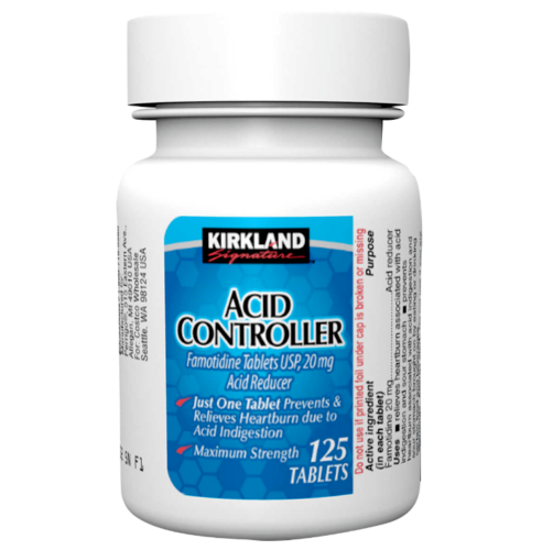 Kirkland Signature Acid Controller Famotidine 20mg 250 Tabs Compare to ...