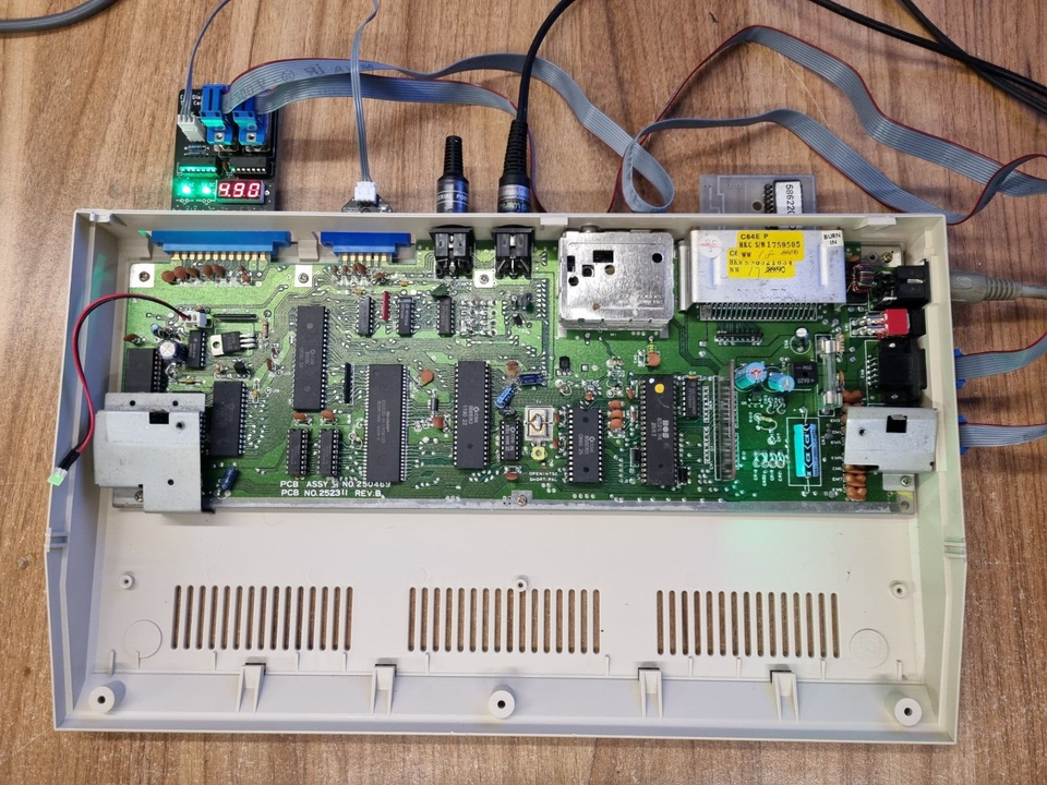 Cleaned and Serviced Commodore 64 C64C PAL 1 Months Warranty included ...