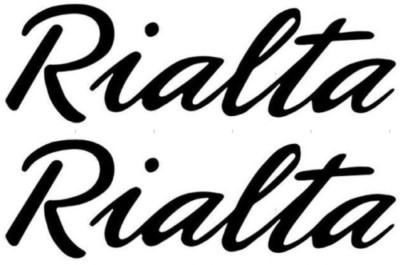 2 RV WINNEBAGO RIALTA RV TRAILER CAMPER DECALS GRAPHICS | eBay
